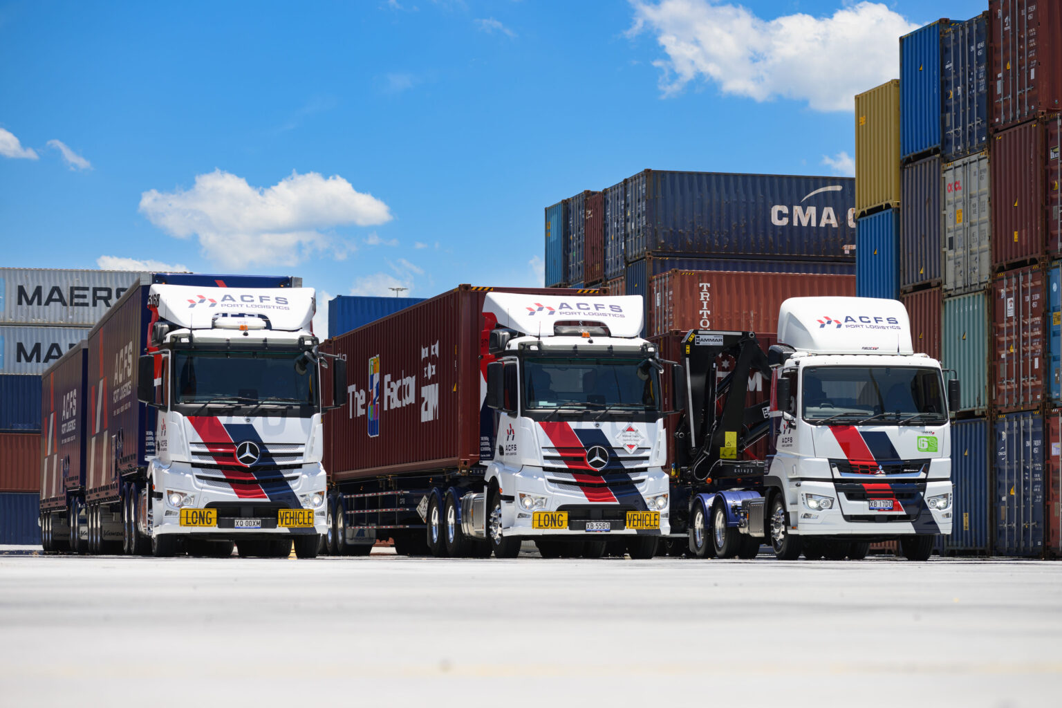 Road Transport - Container, Tautliner, Bulk - ACFS | Port Logistics